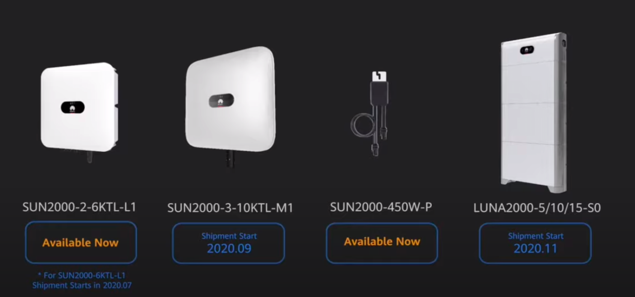 Huawei Releases New Products at Industry’s 1st Global Smart PV Virtual ...